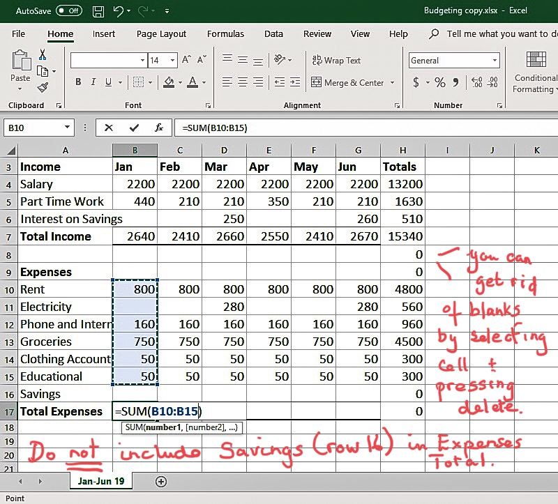 Excellent Excel a benefit for business and personal use