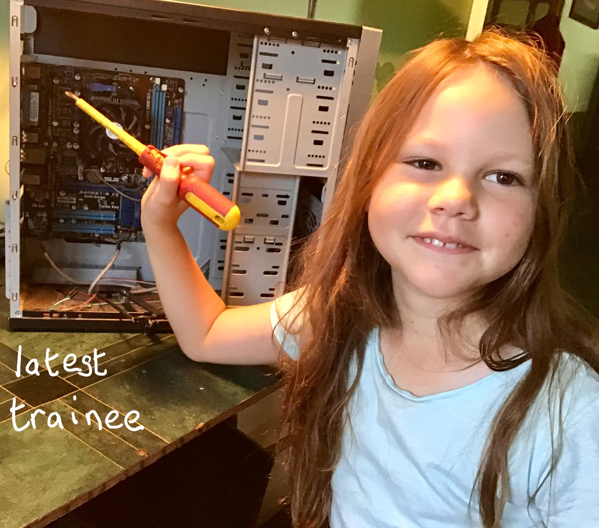 Computers for all ages - never too old or too young to learn